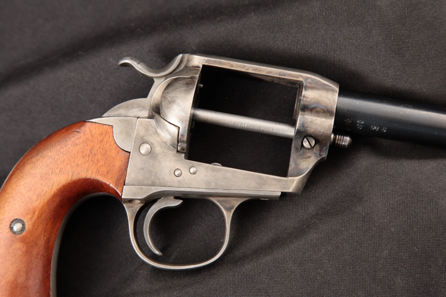 Italian 1873 Saa .45 Colt Bisley Gunsmith Special, Blue & Case 3.5 ...