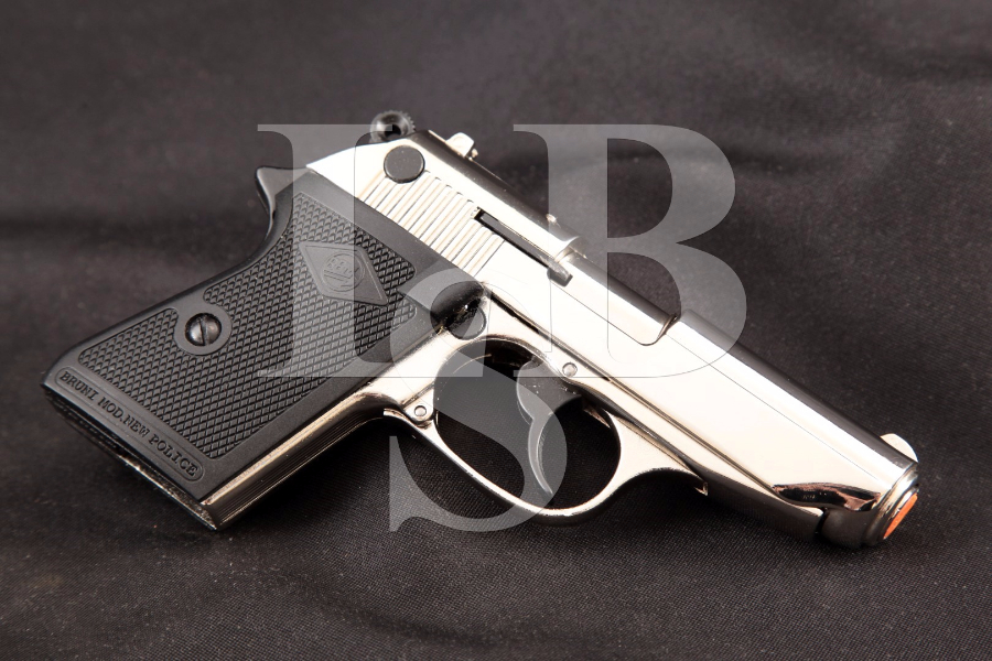 Italian Bruni New Police Ppk 9mm P.A.K. Blanks For Sale at GunAuction ...
