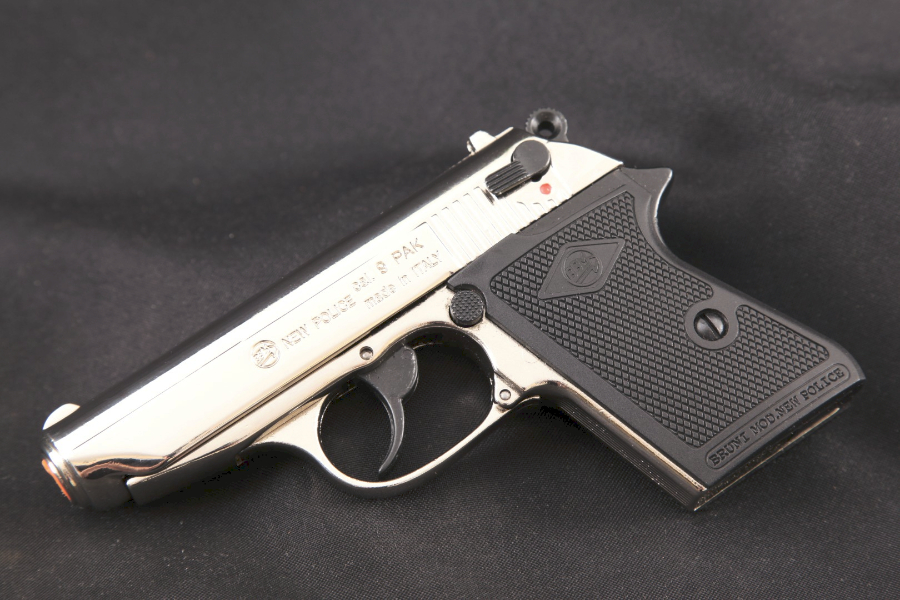Italian Bruni New Police Ppk 9mm P.A.K. Blanks For Sale at GunAuction ...