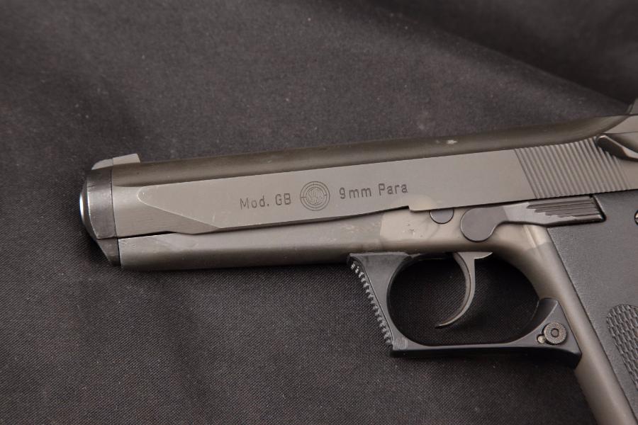 Steyr Gb, Gas-Delayed Blowback, Blue 5 ¼” Da/Sa Semi-Automatic Pistol ...