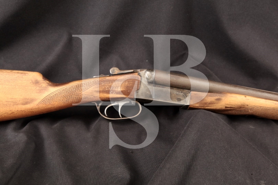 E.R. Amantino Stoeger CUSTOM Hammerless Coach Gun, Antiqued 20” Side by ...