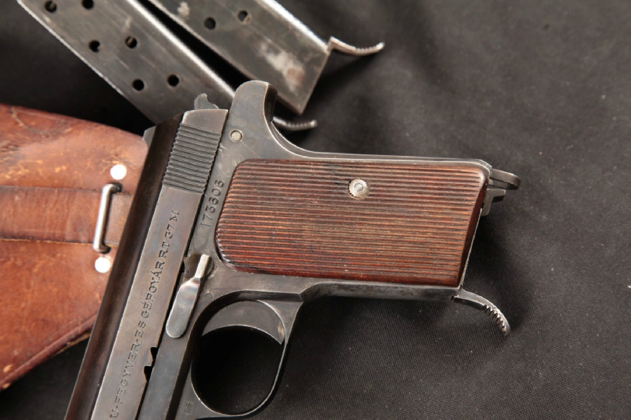 Hungarian Femaru FEG Model Pistole M37, RARE Blue 3 7/8