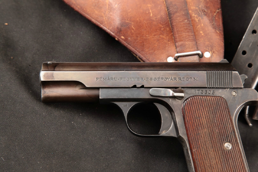 Hungarian Femaru FEG Model Pistole M37, RARE Blue 3 7/8