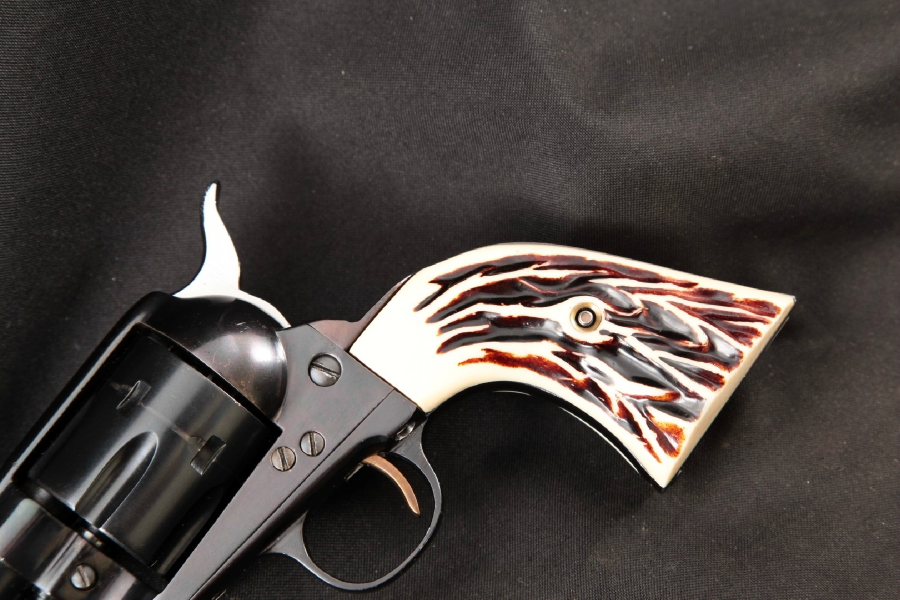 Great Western Arms Frontier Six Shooter .357 Atomic, Blue 4 ¾” Sa ...
