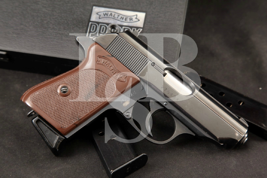 Walther, W. German Model Ppk, Ministry Of Defense Proofed Blue 3 ¼” Sa ...