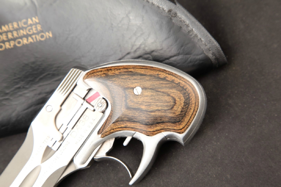 American Derringer Co. DA38, Stainless 3” - Over/Under O/U DAO Double ...