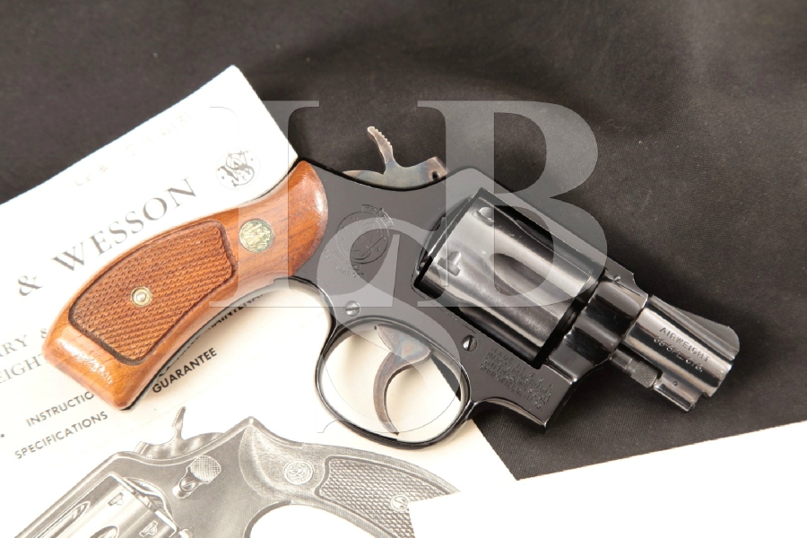 Smith & Wesson S&W Model 12-2 .38 Military & Police Airweight, Blue & Black Alloy 2" 6-Shot, Da ...