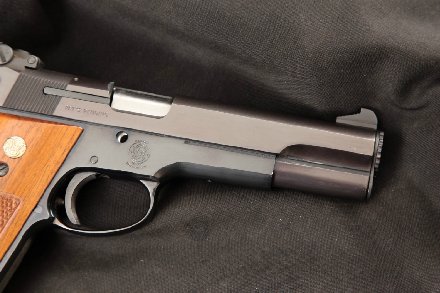 Smith & Wesson S&W Model 52-2 The .38 Master, Blue 5" Sa Semi-Automatic ...