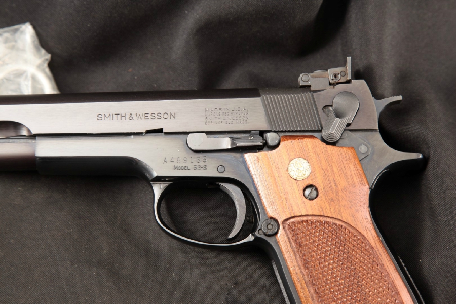 Smith & Wesson S&W Model 52-2 The .38 Master, Blue 5" Sa Semi-Automatic ...