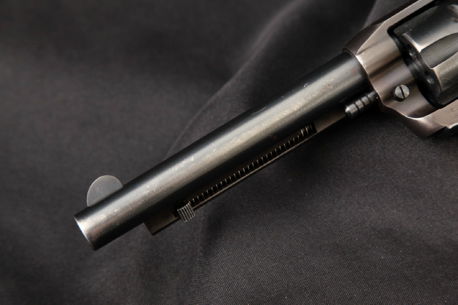 Ruger Old Model Three-Screw Flattop Single Six, Stag Grips, Blue/Black ...