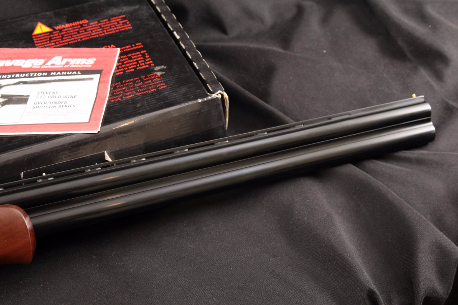 Pictures: Torun/Hatfield Gun Co. Stevens Model 512 Gold Wing, Black 28 ...