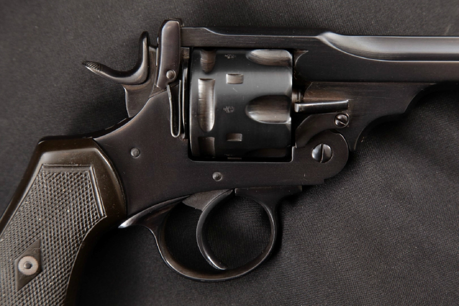 Wwi Webley & Scott Mark Vi Service Revolver, Blue 6” Da Double Action ...