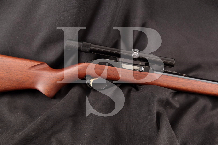 Marlin Model 99 Rifle, Blue & Black 22" Semi-Automatic Tube Magazine ...