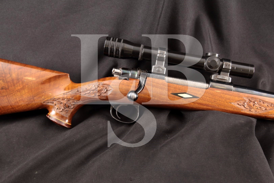 Winslow Arms Custom FN Mauser Safari Regent Grade, Blue 26” Bolt Action ...