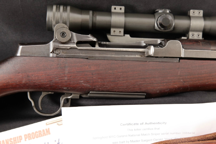 Springfield Armory M1C Garand Sniper (Rare MC-52) Scope & Mount, Non ...