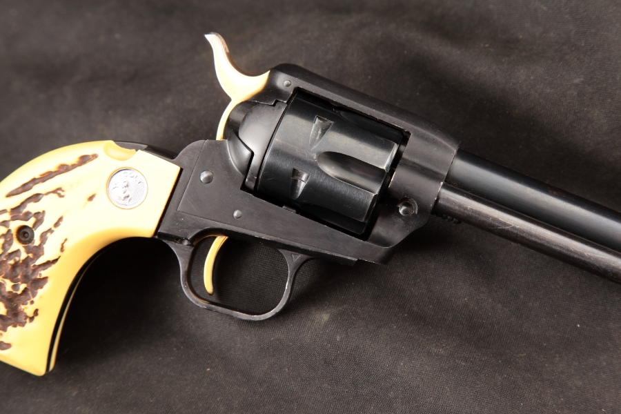 Colt Frontier Scout F-Suffix Model, Blue & Gold 4 3/4" Single Action ...