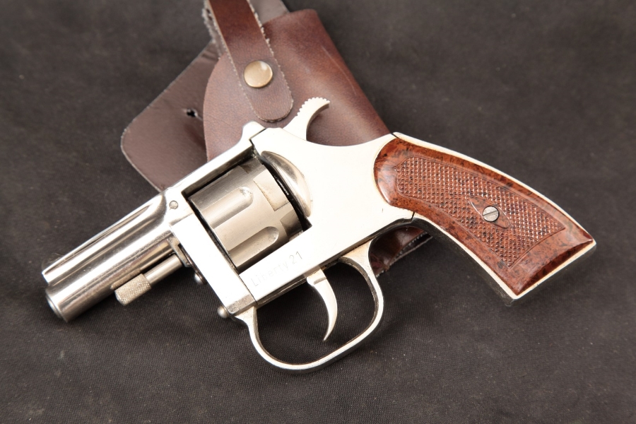 German Liberty Model 21, Chrome 2 1/8” Unsafe Double Action Revolver ...
