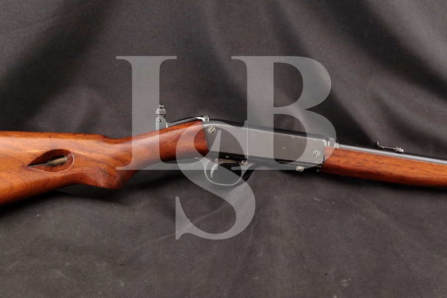 Remington Model 24 Takedown Rifle & Lyman R24 Peep Sight, Blue 19 ...