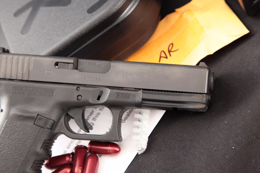 Glock Model 21sf 21-Sf Short Frame, Generation 3, Matte Black Tennifer ...