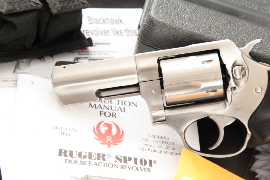 Ruger Model 05719, Cat No. Ksp-331x, Sp101 Stainless Steel 3.06” 5-Shot ...