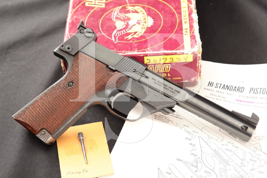 High Standard, Hi-Standard Supermatic Citation Military Series 107 ...