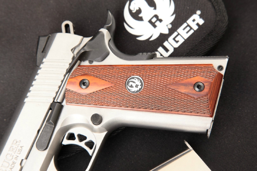 Ruger Model 6702, Commander-Style Sr1911, Low-Glare Stainless 4.25 ...