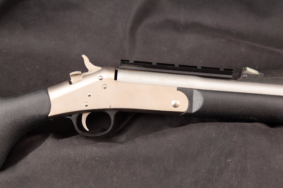 New England Firearms NEF Huntsman Muzzleloader, Stainless Steel/Nickel ...