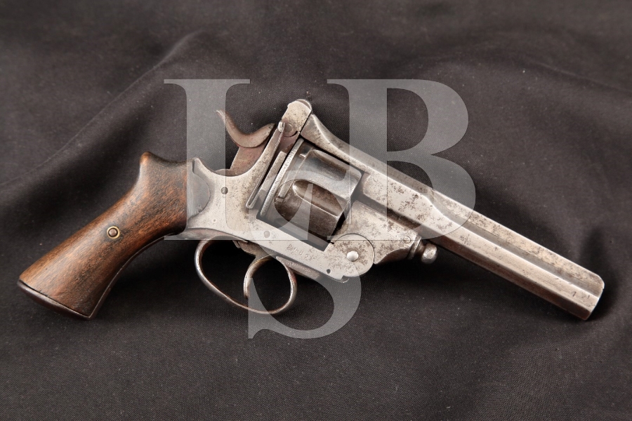 Belgian Brevet Counet Style Top Break, Blue 4 ½” DA Double Action ...