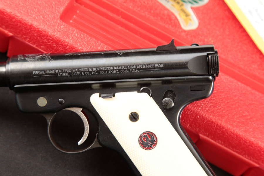 Ruger Mk Iinra William B Ruger Endowment Model 00169, Mk4nra, Blue 4 3/ ...