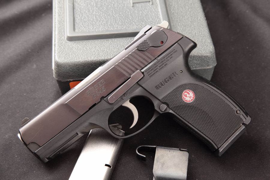 Ruger Model 06647, P345 Catalog No. P345rp, Polymer & Blue 4" Da Semi ...
