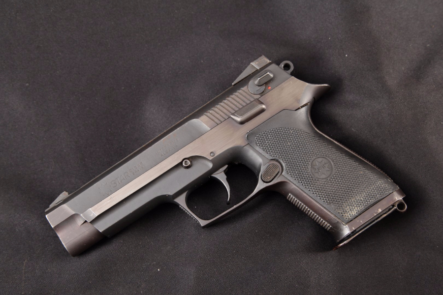 Star Model Megastar 45, Matte Black/Blued 4 5/8” Sa/Da Semi-Automatic ...