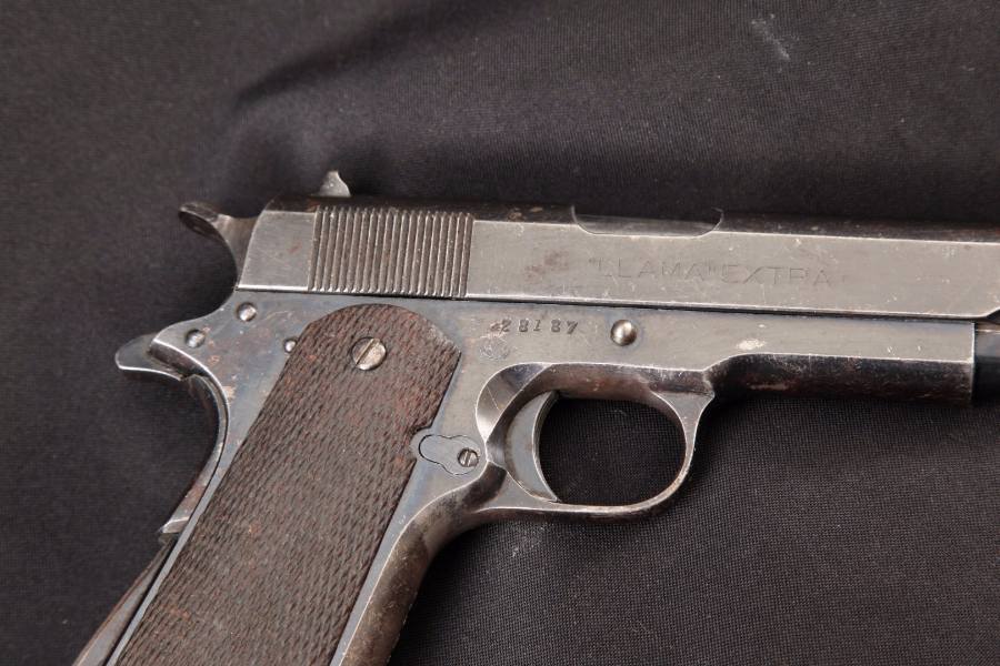 Gabilondo & Cia Llama Model Vii Modelo Extra 9mm Largo, Blue 5 ½” Sa ...