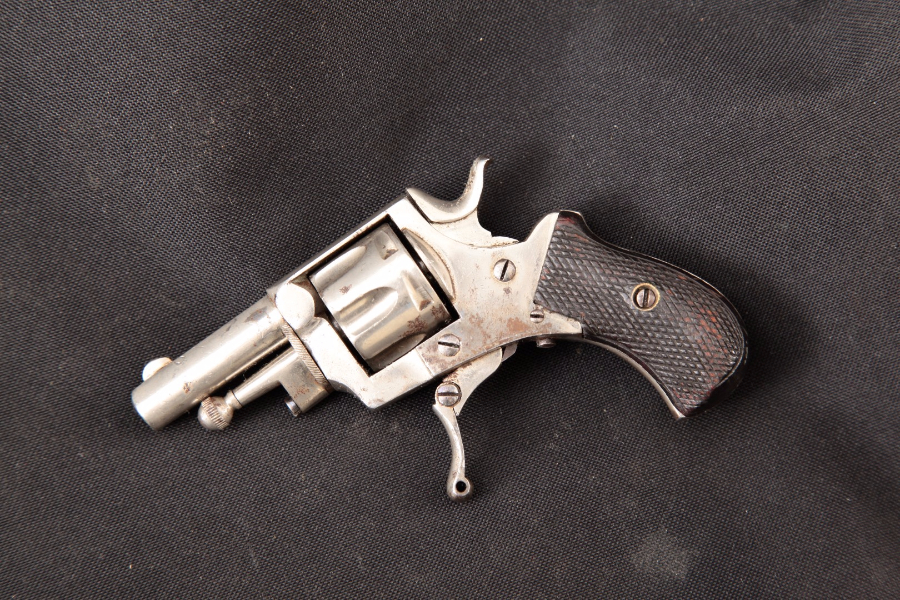 Belgian Pocket Pistol, Folding Trigger, Nickel 1 ½” Sa/Da Double Action ...