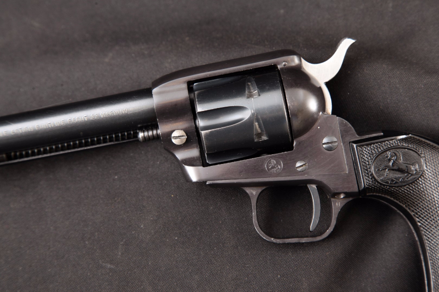 Colt Frontier Scout F-Suffix Q Model Buntline Magnum, Blue 9.5" Single ...