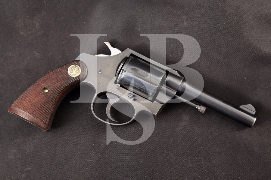 Colt Police Positive Special 3rd Issue, Blue 4” Post-WWII Double Action ...
