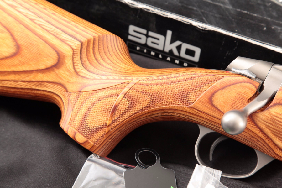 Sako Iii, 75 Varmint Laminate Ss, In Box, Fluted Stainless 23 ½ ...