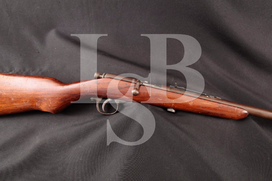 Mossberg Model B Single Shot, Blue 20" Bolt Action Youth Rifle, Mfd ...