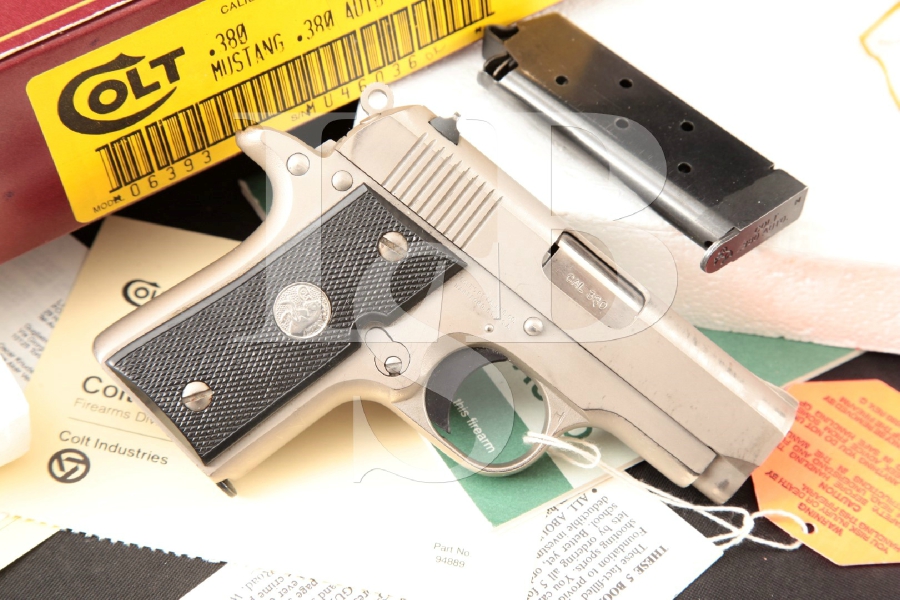 Colt Model 06393 Mk Iv Series '80 Mustang, Colt Guard Finish 2.75" Sa ...