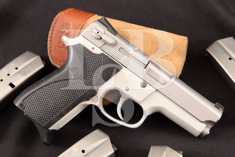 Smith & Wesson S&W Model 6906 M6906, Satin Alloy & Stainless Steel 3 1/ ...