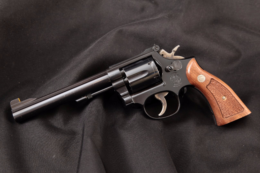 Smith & Wesson S&W Model 15-6, The K-38 Combat Masterpiece, Blue 6” 6 ...
