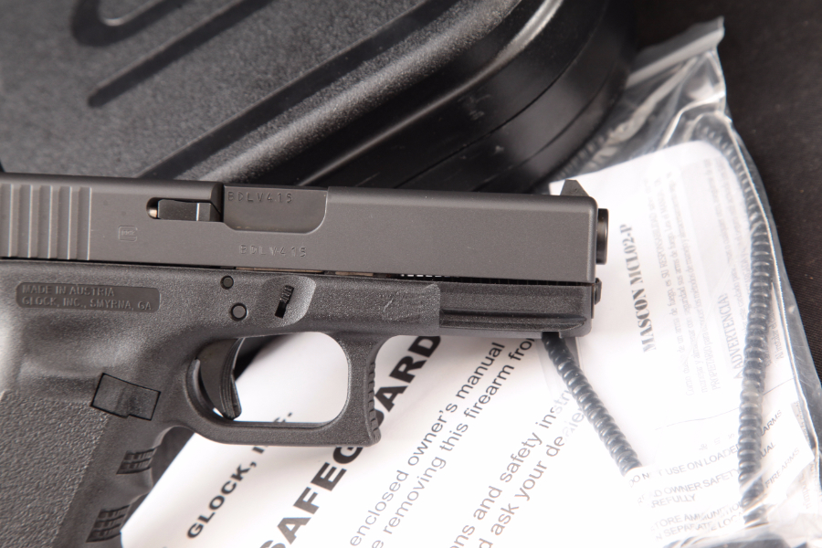 Glock Model 19 M19 Generation 3 G3, Matte Black Tennifer & Polymer ...