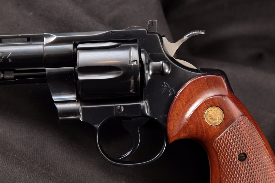 Colt Python Model I3640, Blue 4” 6-Shot Da/Sa Double Action Revolver ...