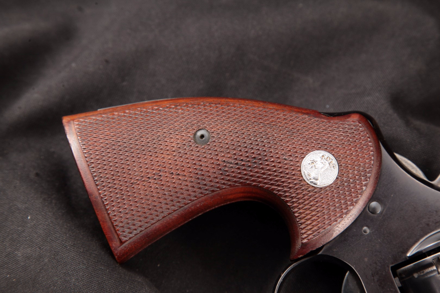 Colt Officer’S Model Match 5th Issue, Heavy Barrel, Blue 6” Double ...