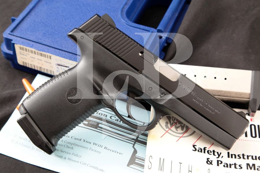 Smith & Wesson S&W Model Sw40f Sigma, Polymer 4.5” Striker Fired, Semi ...