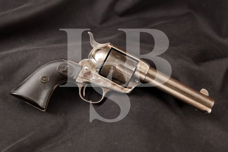 Colt Model 1873 SAA 1st Generation Peacemaker, Blue & Case Colored 4 ¾ ...