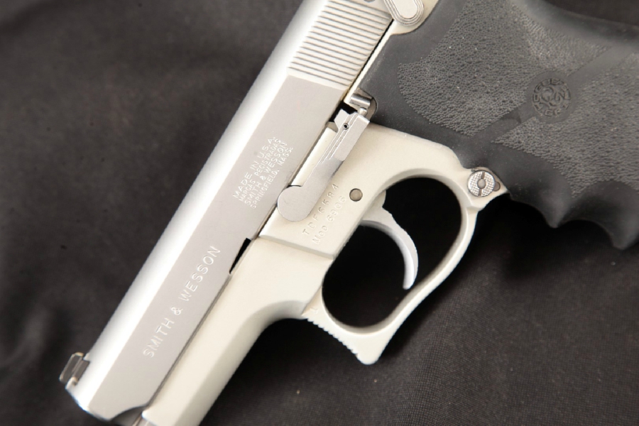 Smith & Wesson S&W Model 6906 M6906, Satin Alloy & Stainless Steel 3 1/ ...