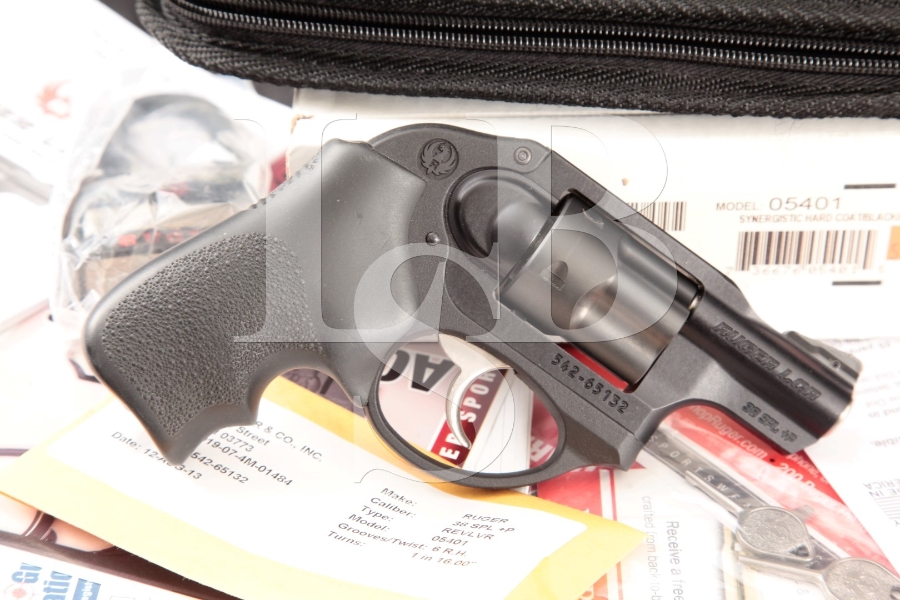 Ruger Model Lcr Lightweight Hammerless Revolver, Concealed Carry, Black ...