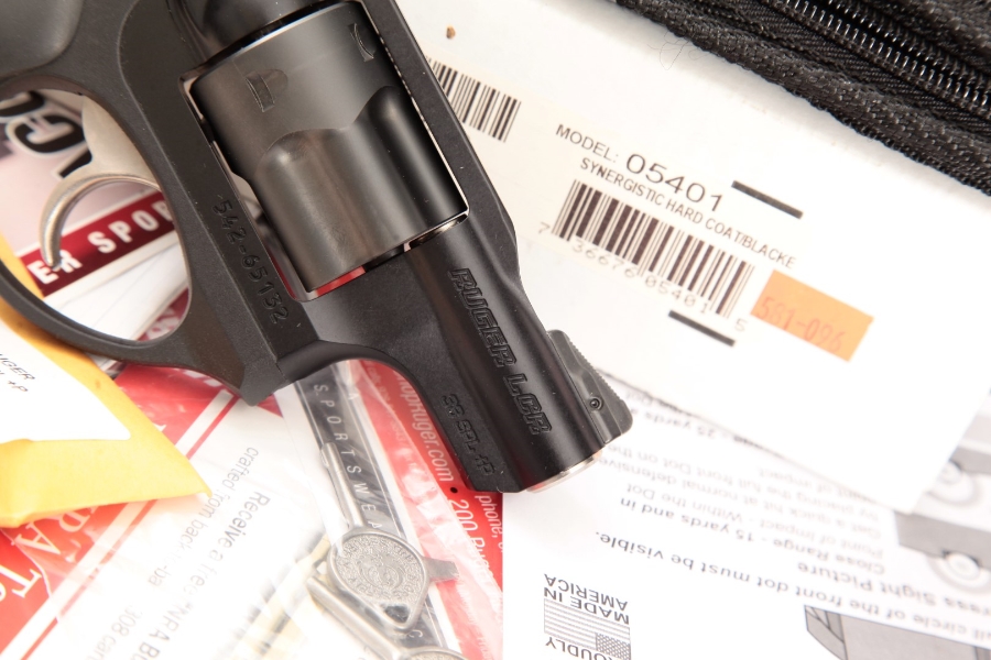 Ruger Model Lcr Lightweight Hammerless Revolver, Concealed Carry, Black ...