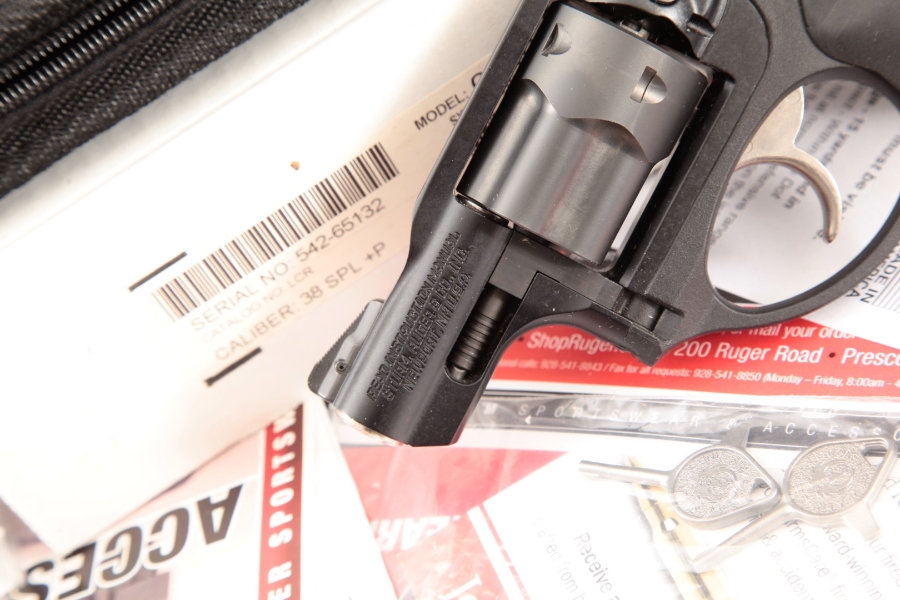 Ruger Model Lcr Lightweight Hammerless Revolver, Concealed Carry, Black ...