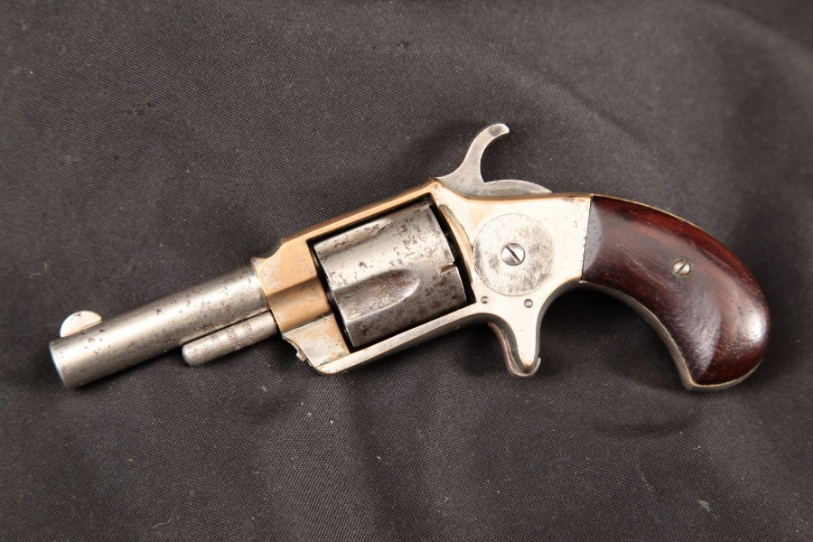 J. Rupertus Arms Nero Spur Trigger Pocket Pistol, Nickel 2 5/8" 5-Shot ...